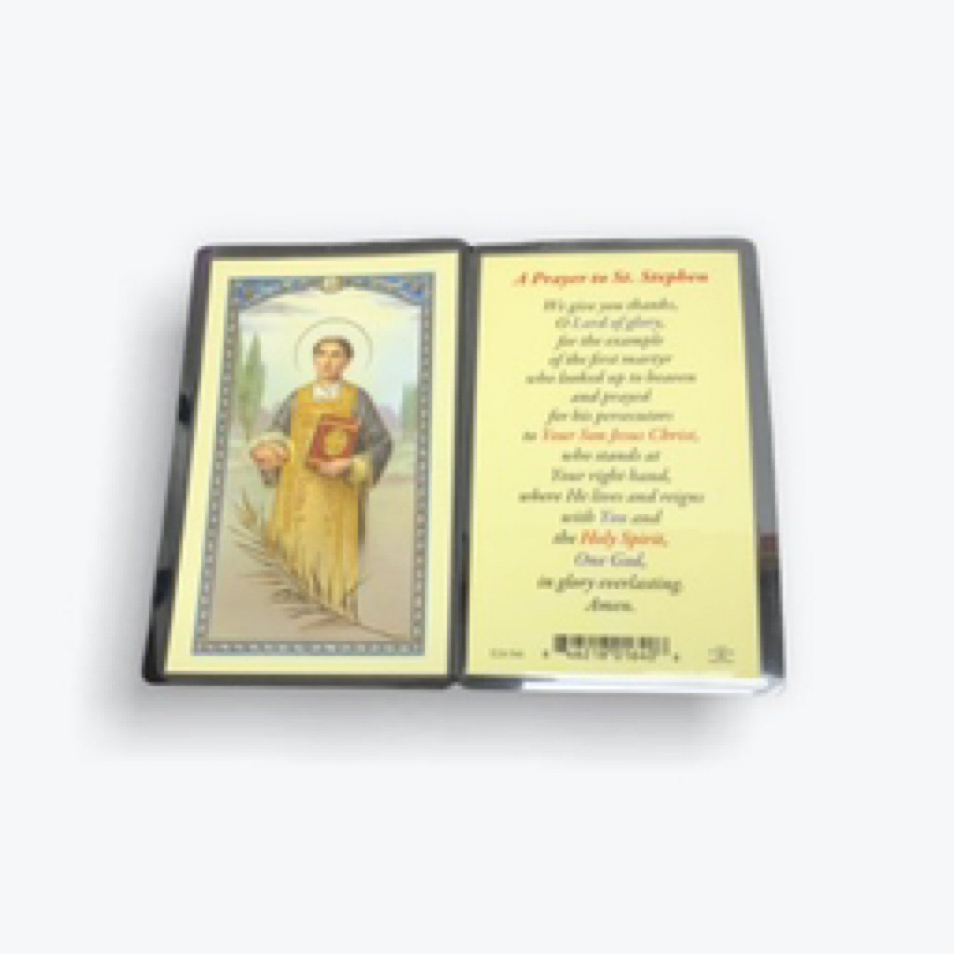 A Prayer to St. Stephen Holy Card | THE RELIGIOUS ART & GIFT STORE